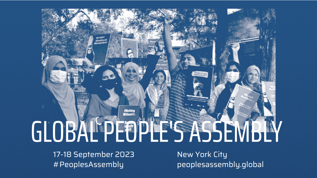 GCAP: Declaration of the Global People’s Assembly 2023 - AGL - Die ...
